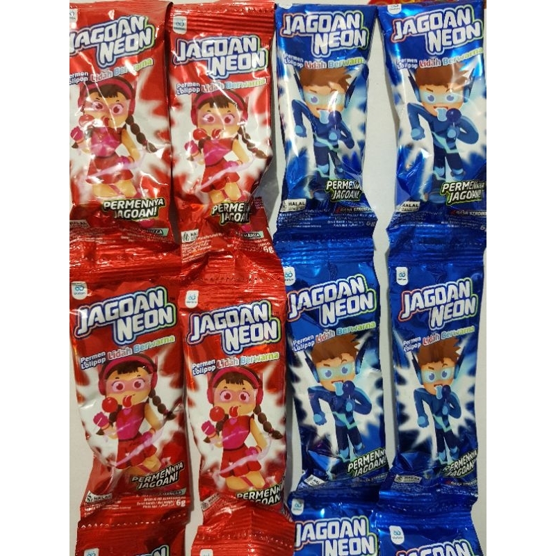 Jual Permen Jagoan Neon permen jadul Permen Tangkai Permen Lollipop ...