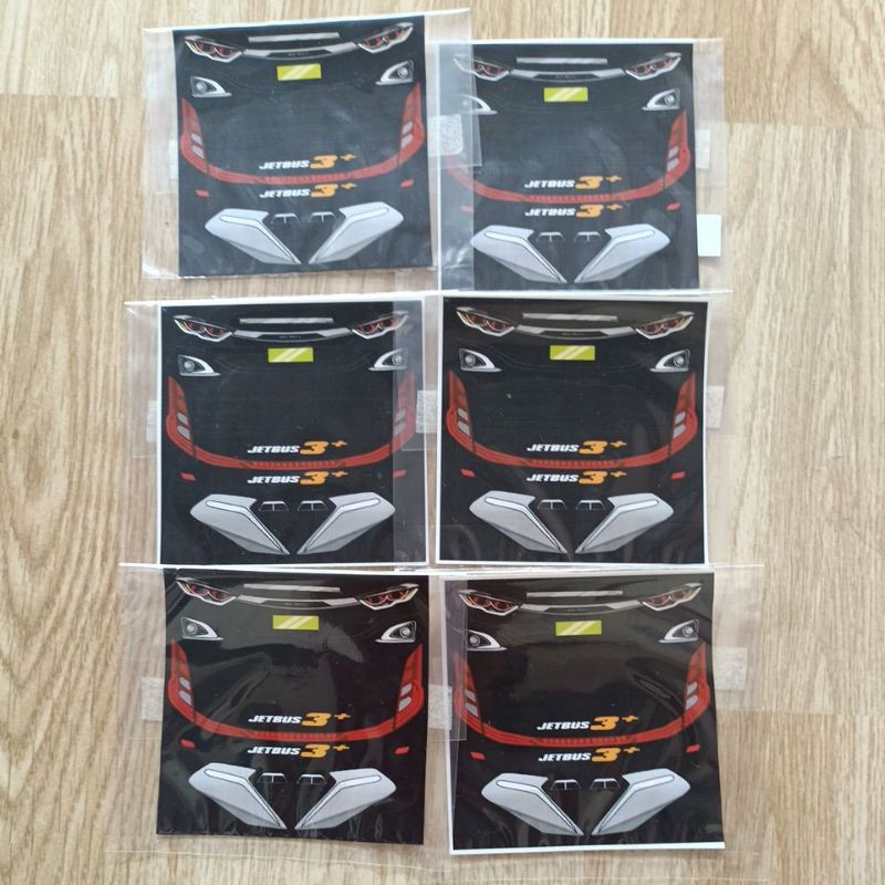 Jual stiker headlamp miniatur jb3 komplit | Shopee Indonesia