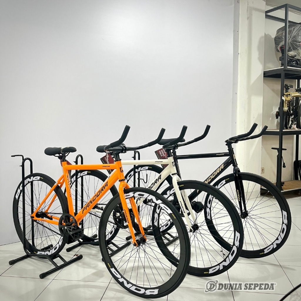 Jual Sepeda Fixie 700C Police Toronto FX Pandora Bullhorn | Shopee ...