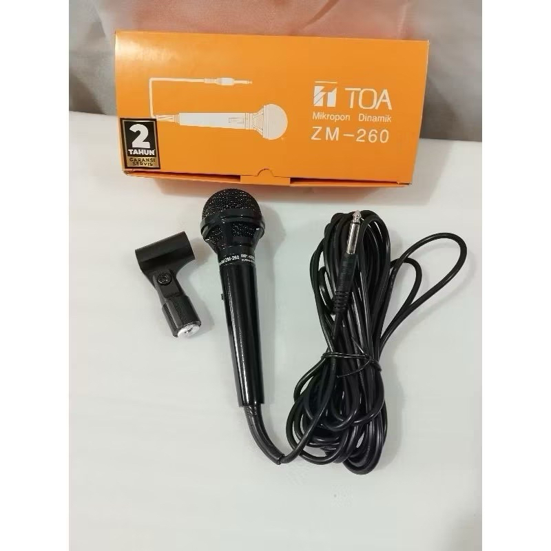 Jual Mic TOA ZM 260 microphone kabel | Shopee Indonesia