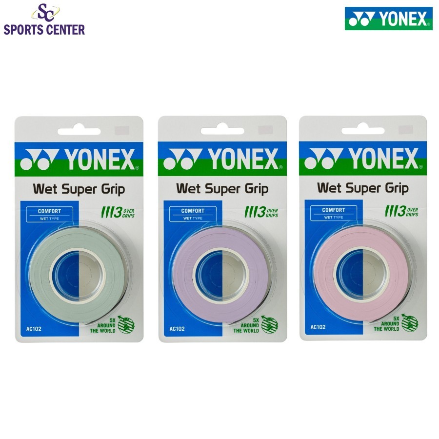 Jual New Color Super Grip Tape Yonex AC102EX / AC 102 EX ( 3 in 1 ) | Shopee Indonesia