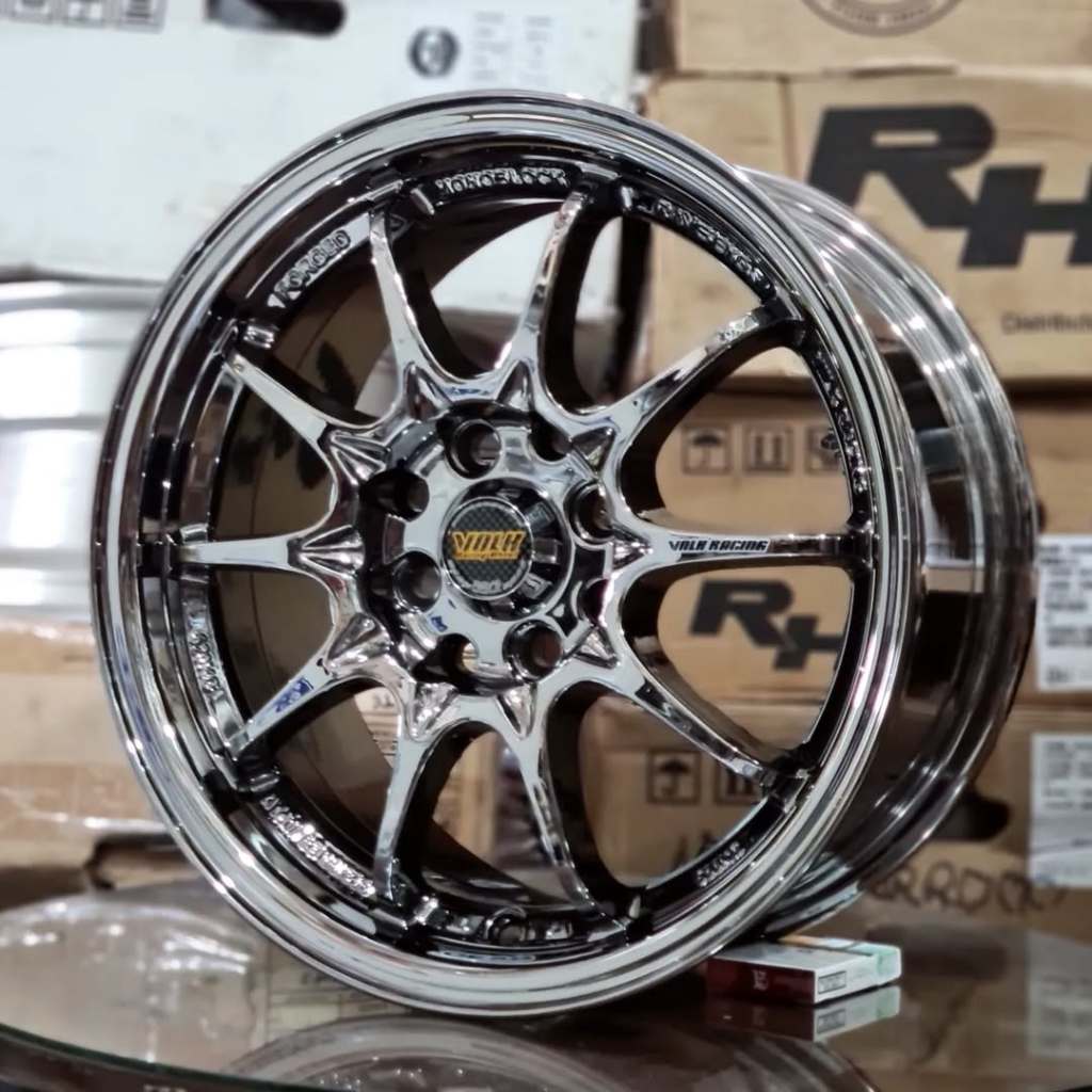 Jual Velg Volk Rays Ce28 Ring 15 Lebar 7 Pcd 8x100/114 Et 40 Warna Black Chorme | Velg Mobil Tie ...