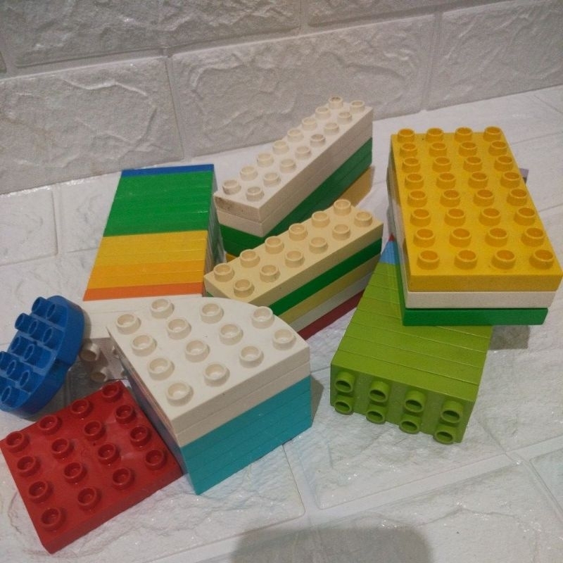 Jual LEGO DUPLO Original Preloved - Baseplate 2x4 | Shopee Indonesia