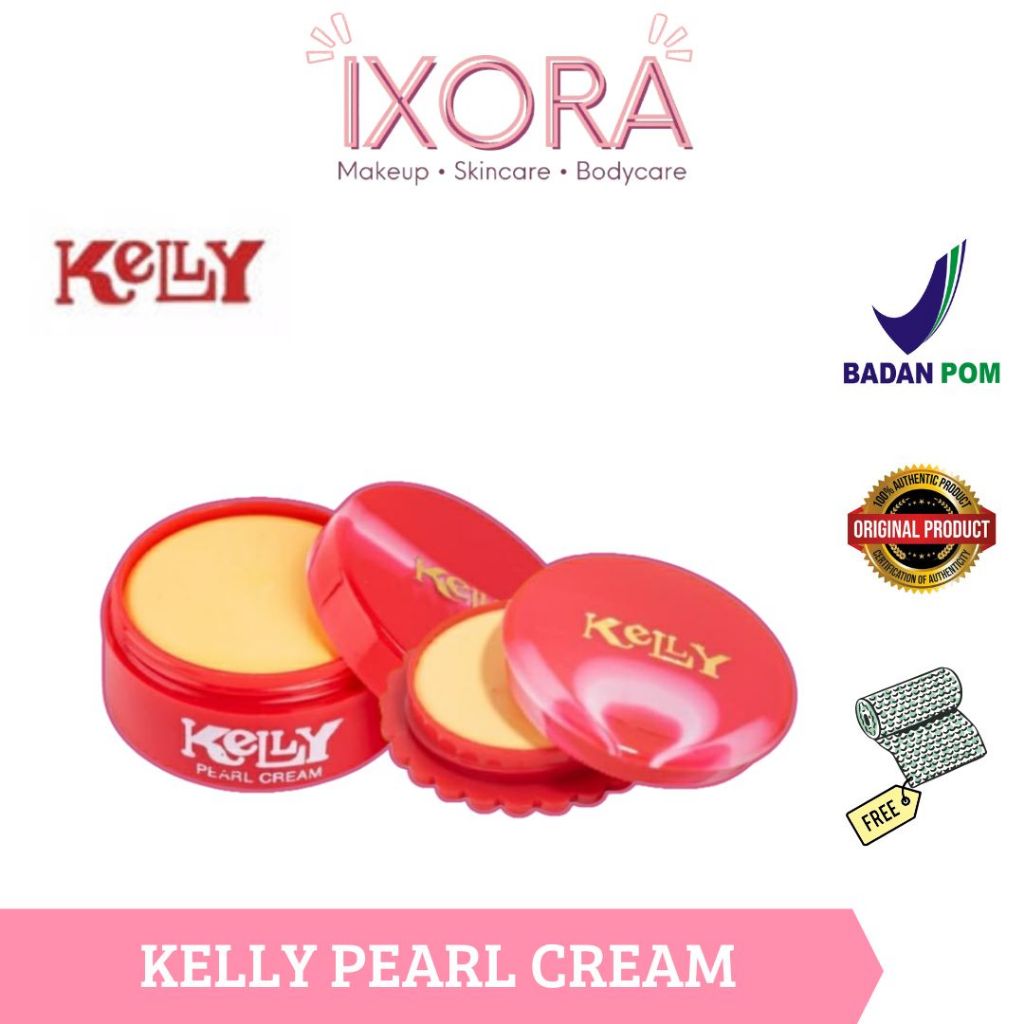Jual Kelly Pearl Cream 15gr - 5gr | Krim Wajah | Foundation | ORIGINAL ...