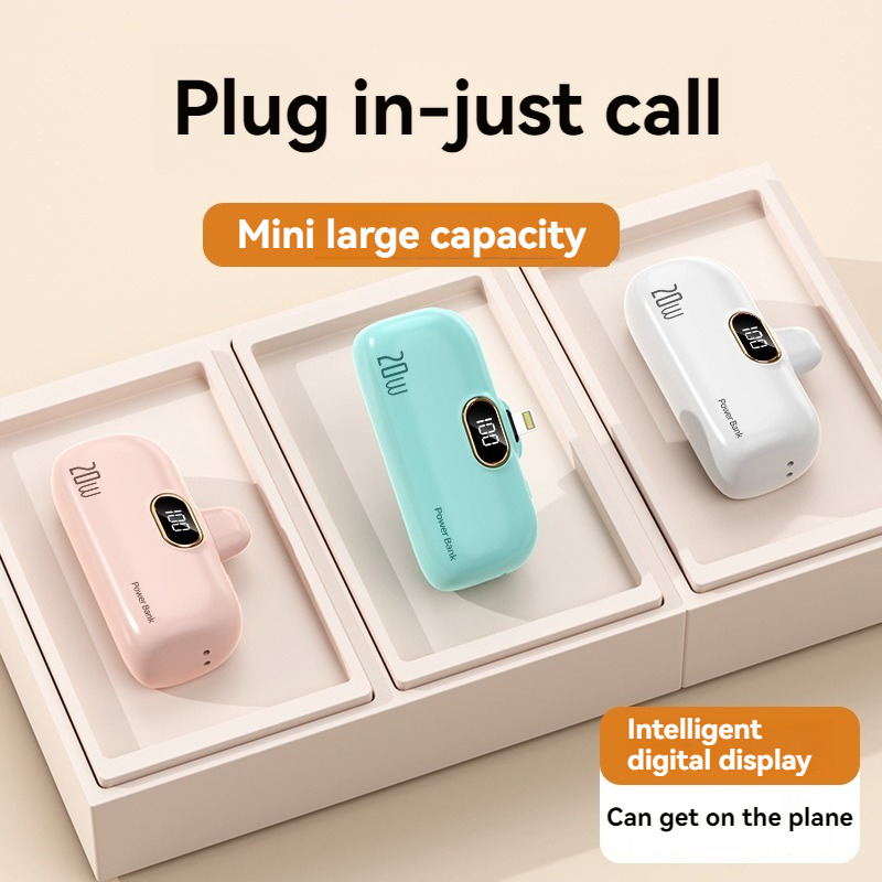 Jual Power Bank Gaming Capsule Charger Powerbank 5000 mAh Super Fast ...