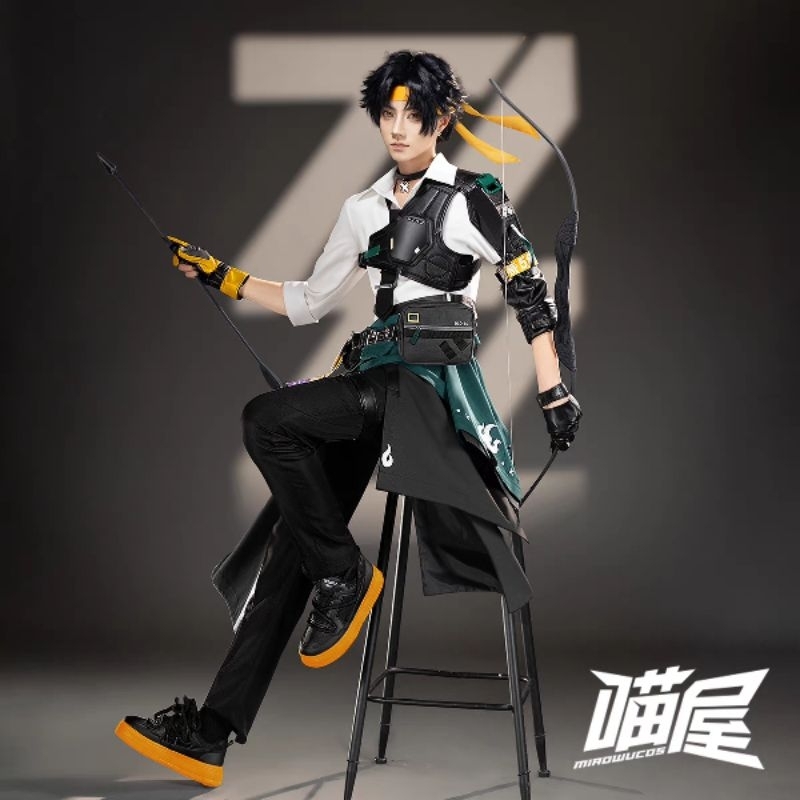 Jual Asaba Harumasa Costume Cosplay Zenless Zone Zero ZZZ [Brand ...