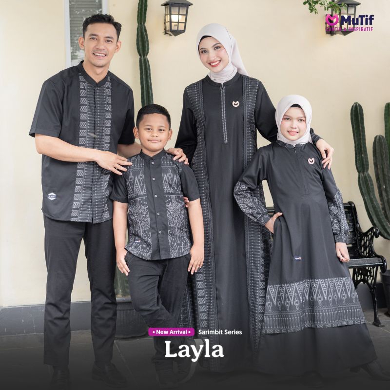 Jual MUTIF LAYLA HITAM | Shopee Indonesia