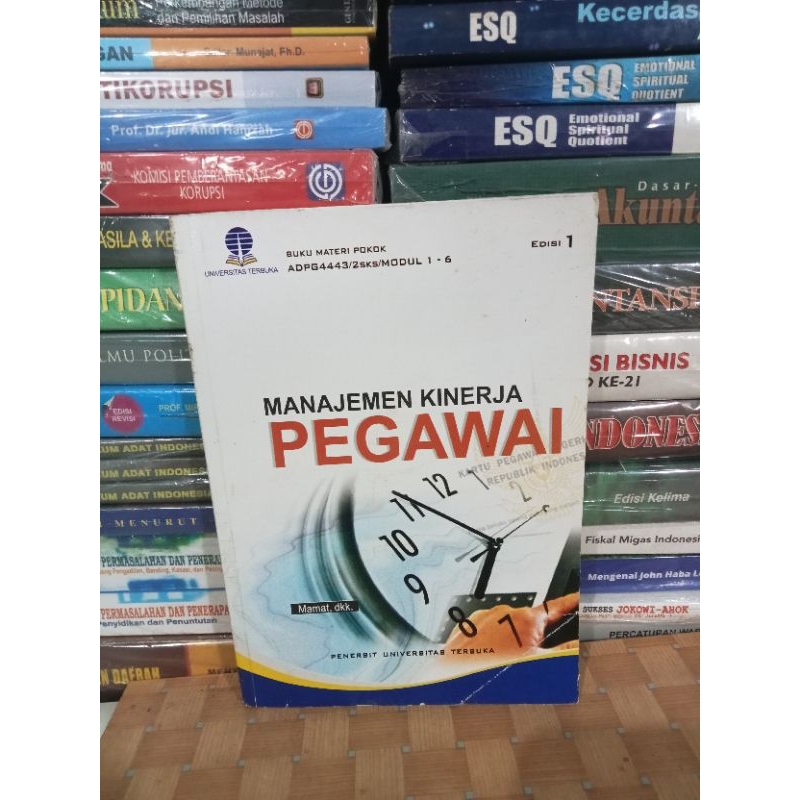 Jual Buku MANAJEMEN KINERJA PEGAWAI. | Shopee Indonesia