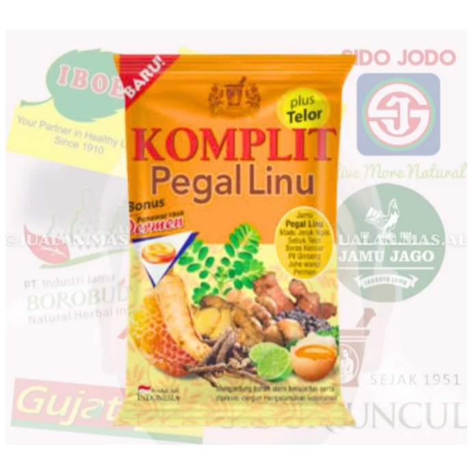Jual SIDOMUNCUL - JAMU PEGAL LINU / PEGEL LINU KOMPLIT JERUK NIPIS ...