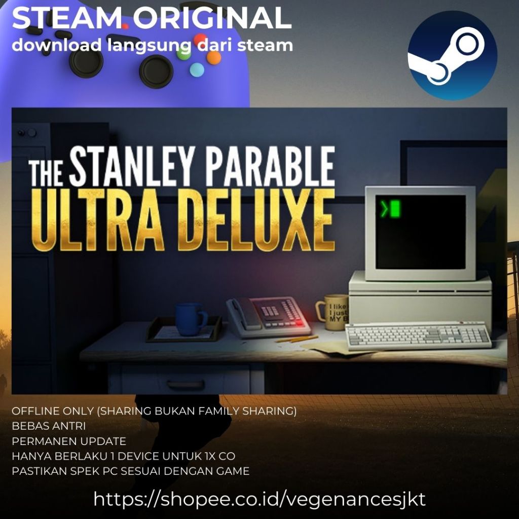 Jual The Stanley Parable: Ultra Deluxe PC Game Sharing Original ...