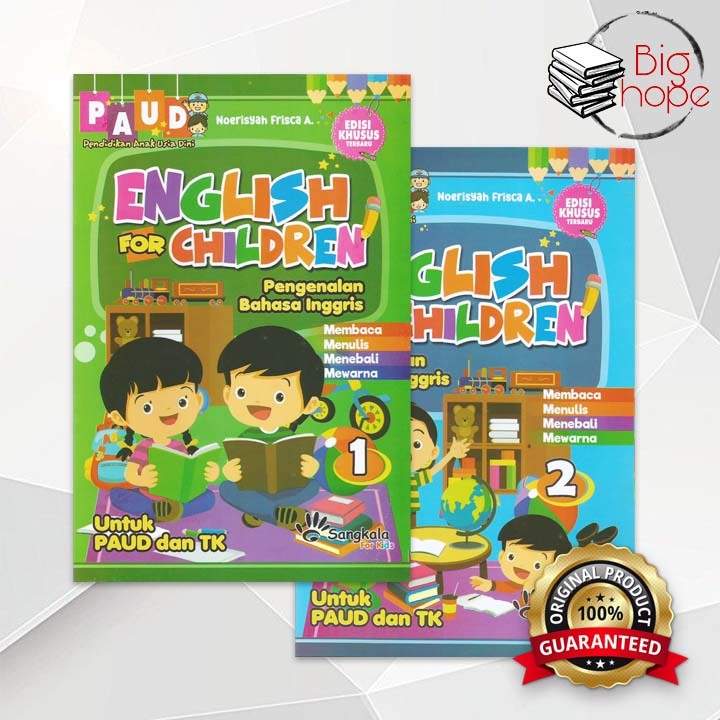 Jual English For Children - Buku Belajar Bahasa Inggris Untuk Anak - Sangkala - Nawa Sena ...