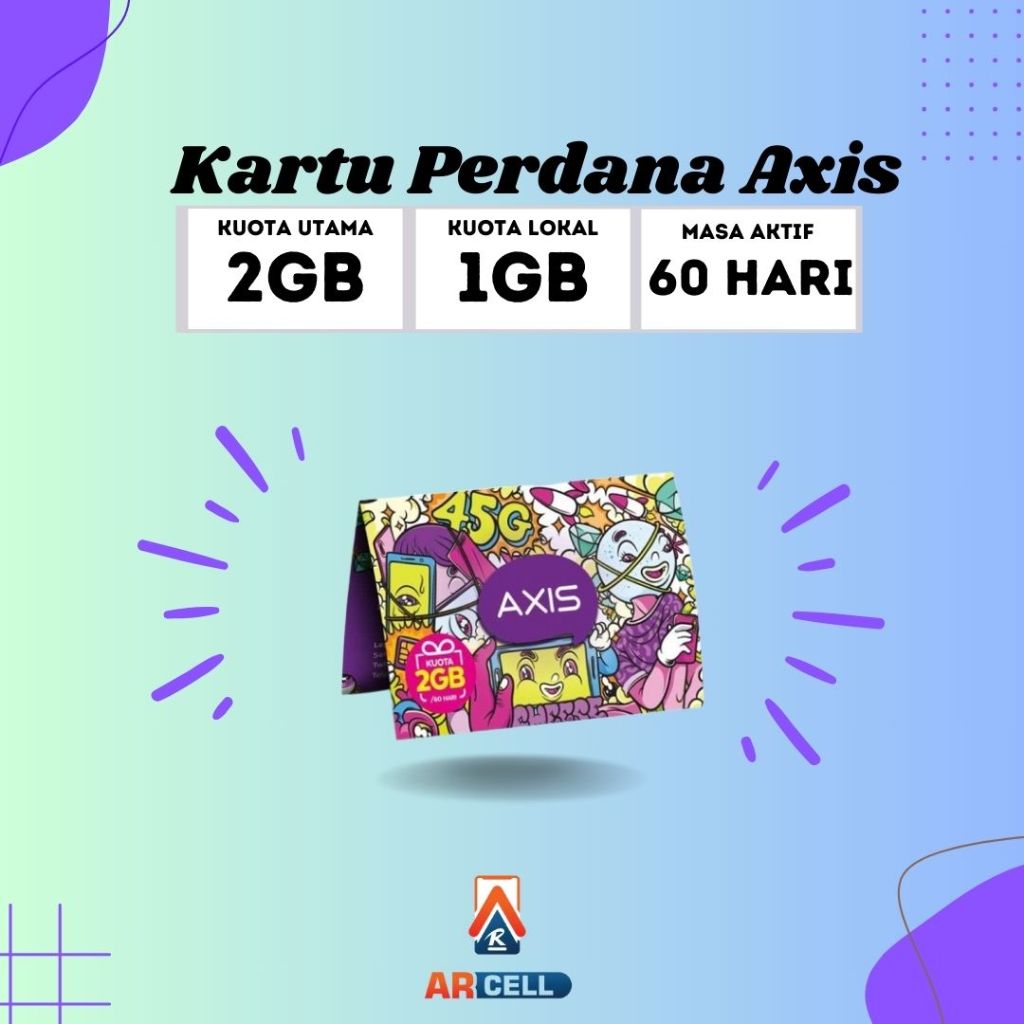 Jual Kartu Perdana Axis 3gb 60 Hari | Shopee Indonesia