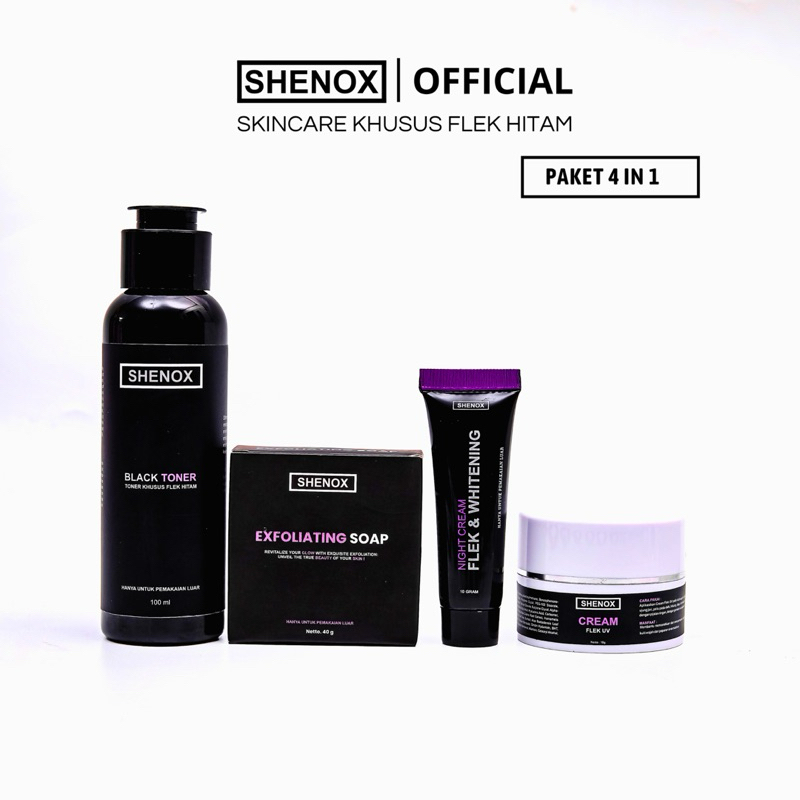 Jual Shenox Skincare Flek Hitam 4 in 1 Darkspot Melasma Resmi BPOM | Shopee Indonesia