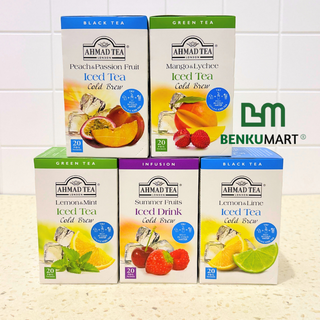 Jual Ahmad Tea All Variants - 40gr | COLD BREW - Iced Tea - 20 Tea Bags ...