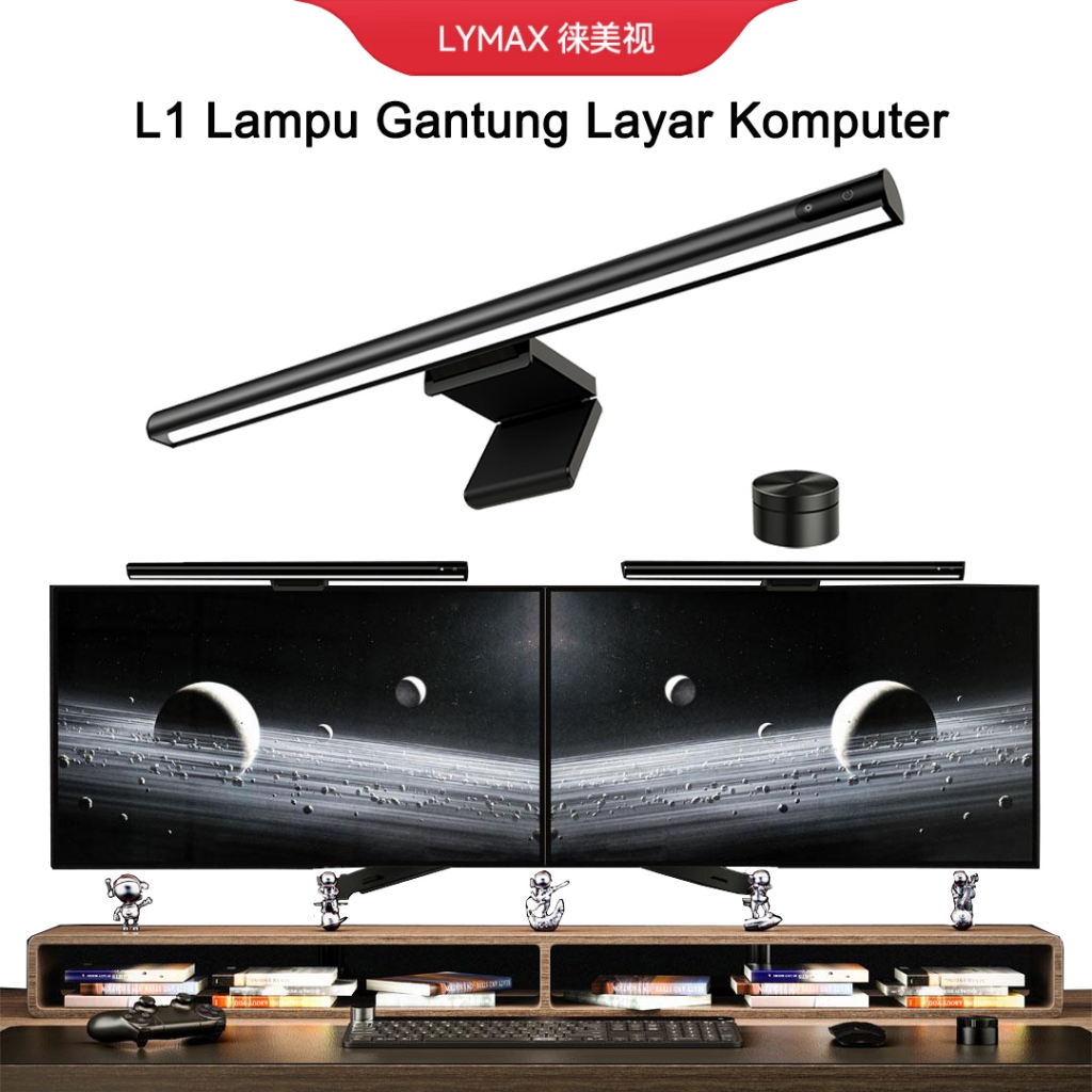 Jual Lymax L1 ScreenBar Lampu Monitor Komputer LED Laptop Screen Bar Light Lampu Layar Anti ...