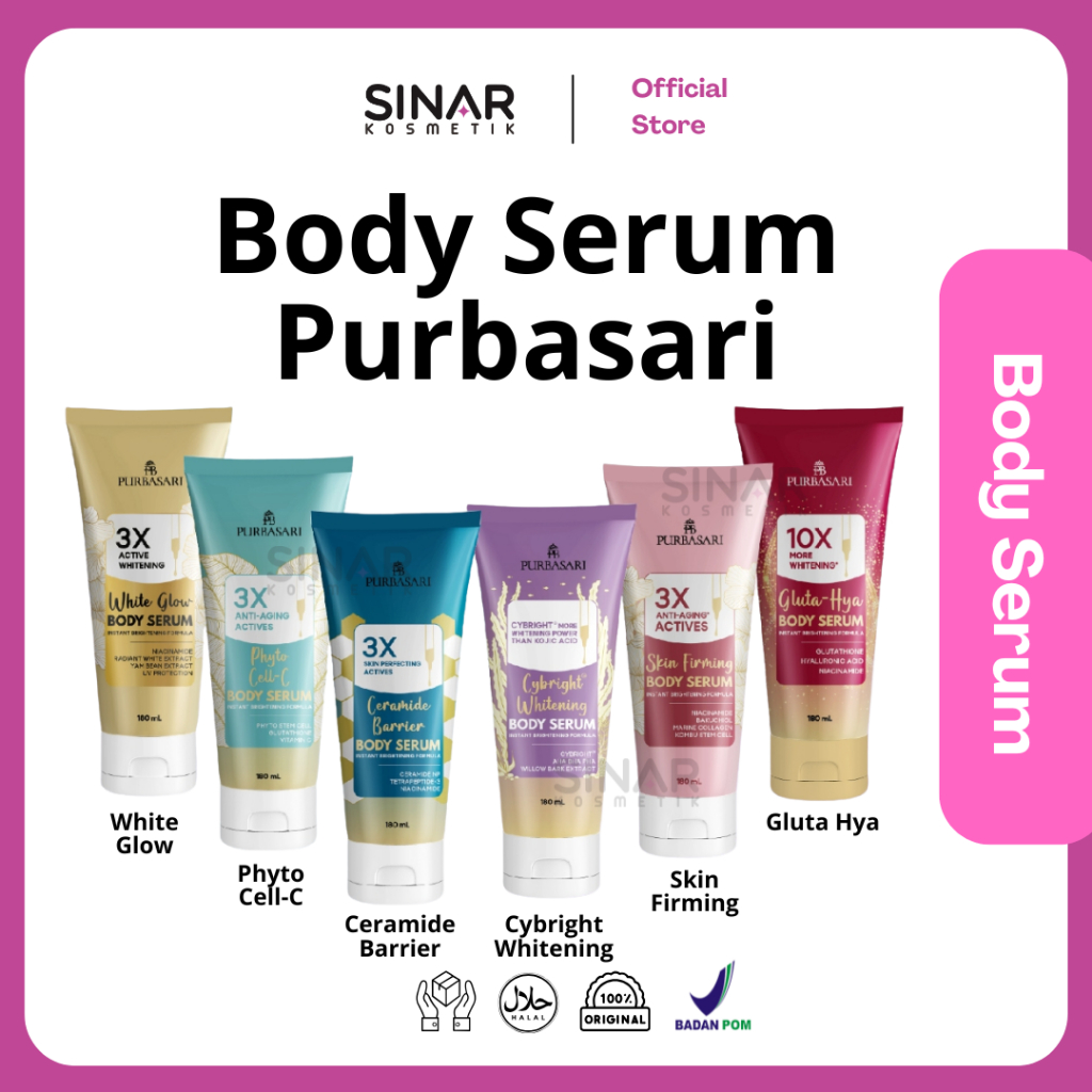 Jual Purbasari Body Serum Booster Serum Series 180ml | Superfood Series ...