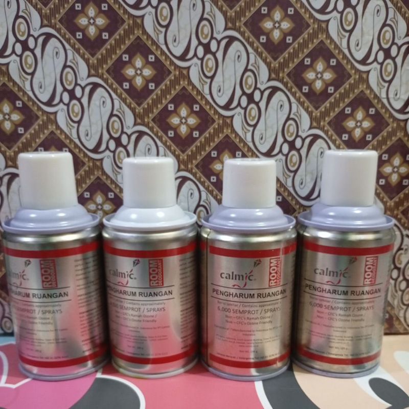 Jual CALMIC PENGHARUM RUANGAN 6.000 SEMPROT 186g | Shopee Indonesia