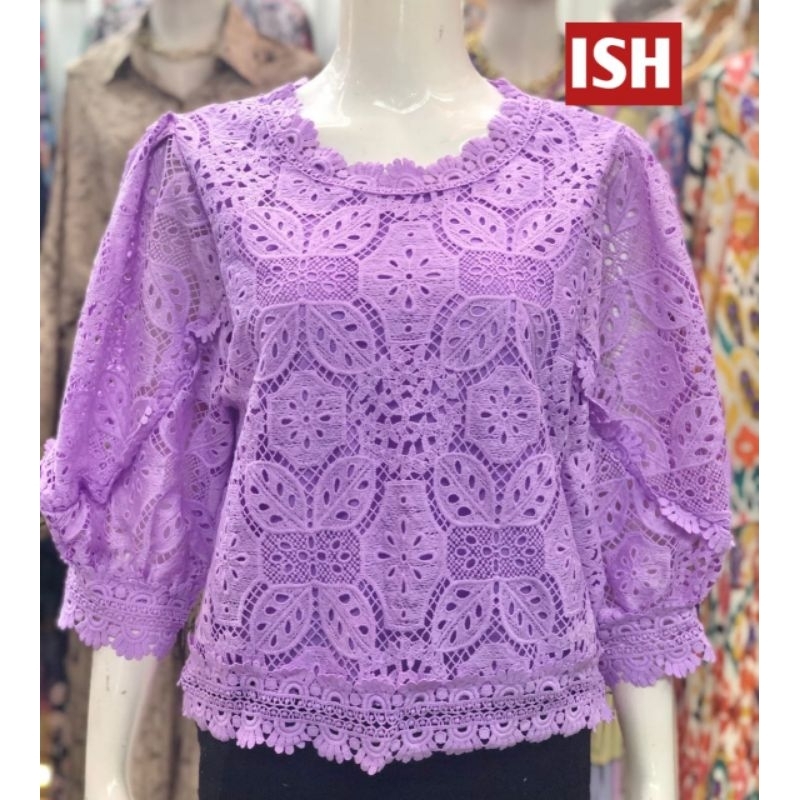 Jual Ready!! An an shop blus brokat bangkok premium termurah terbaru ...