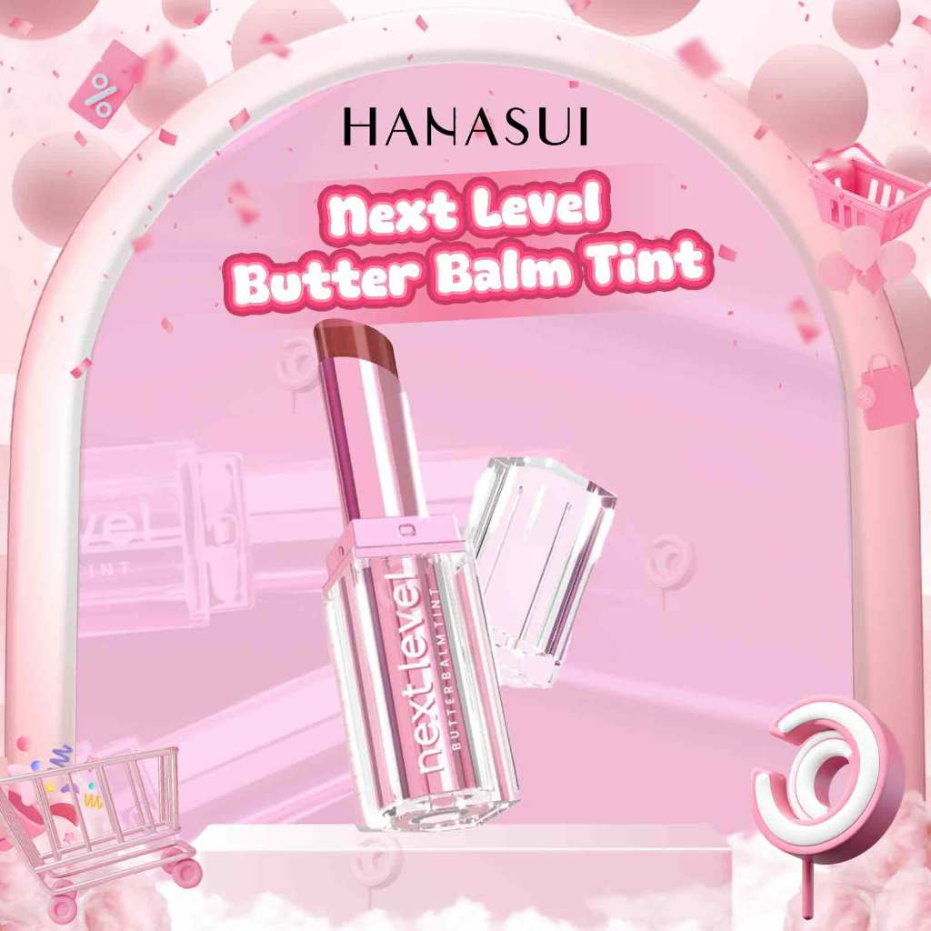 Jual HANASUI - NEXT LEVEL BUTTER BALM TINT ( 3.5 g ) - Lip Balm ...
