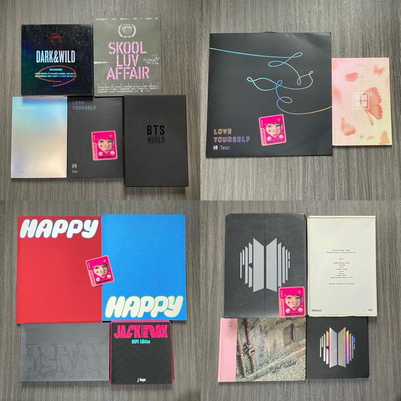 Jual [READY PRELOVED] Album Only BTS Old Album BTS World Dark&Wild YNWA ...