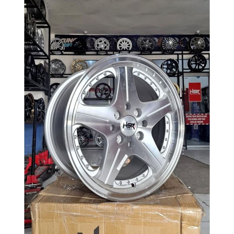Jual Velg pelek mobil Ring 16 HSR Velg mobil Model bintan lubang baut 4 ...