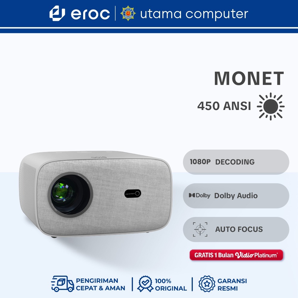 Jual Proyector Eroc Monet Netflix | Shopee Indonesia