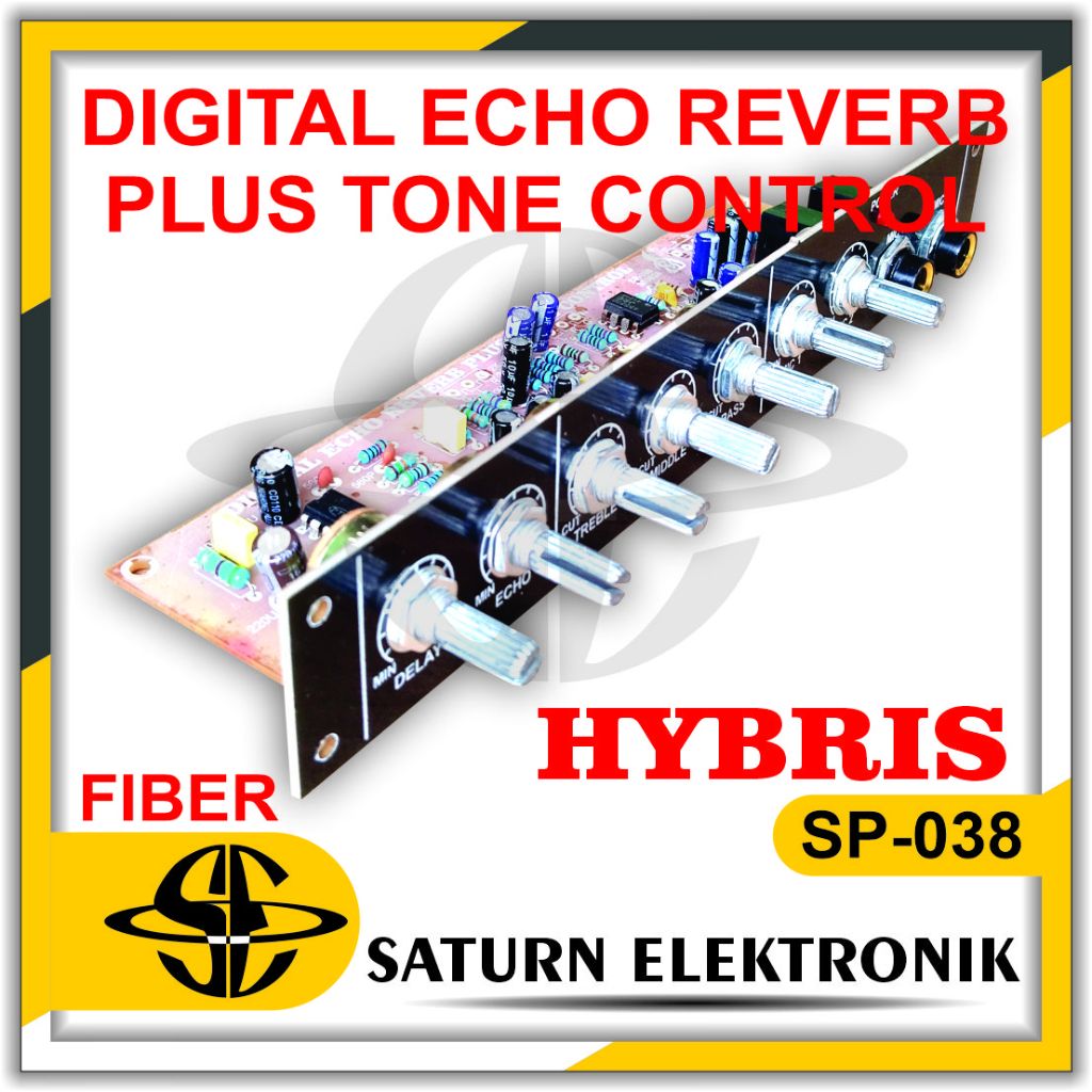 Jual Kit Digital Echo Reverb Plus Tone Control SP-038 | Shopee Indonesia
