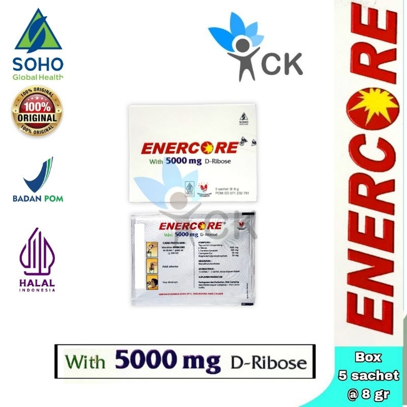 Jual ENERCORE BOX ISI 5 SACHET memelihara kesehatan | Shopee Indonesia