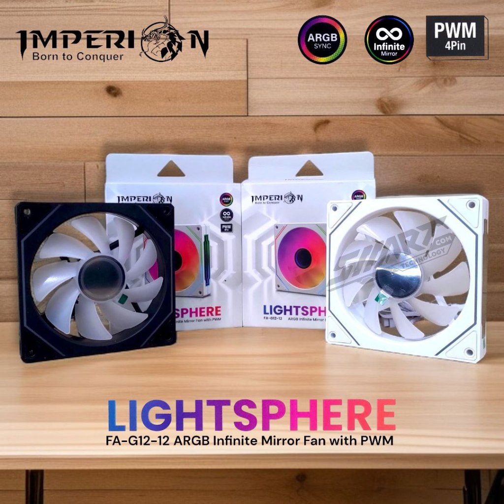 Jual FAN RGB IMPERION LIGHTSPHERE ARGB | Shopee Indonesia