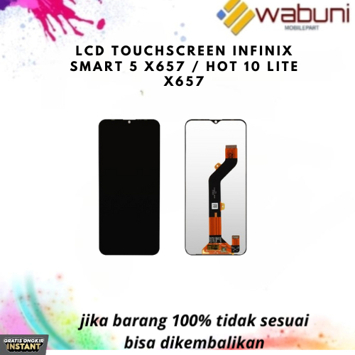 Jual Wabunimobilepart LCD Touchscreen Infinix Smart 5 X657 / Hot 10 Lite X657 | Shopee Indonesia