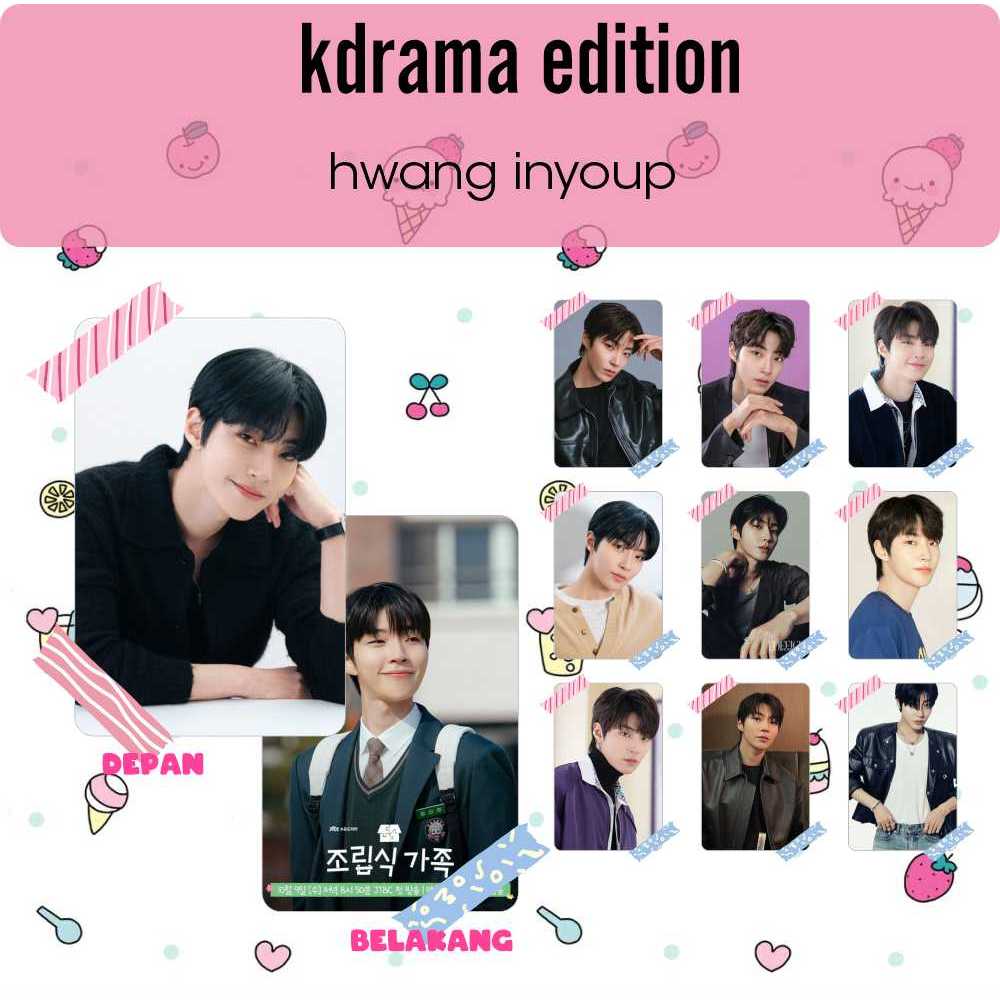 Jual kdrama edition hwang inyoup photocard family by choice true beauty ...
