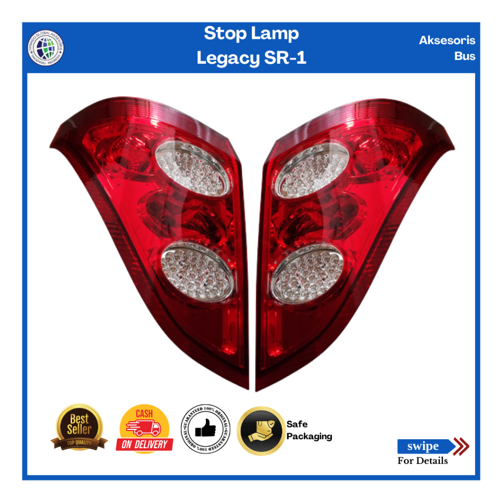Jual Stop Lamp Bus Legacy SR-1/Lampu Belakang Bus Magnneto/Lampu Rem ...
