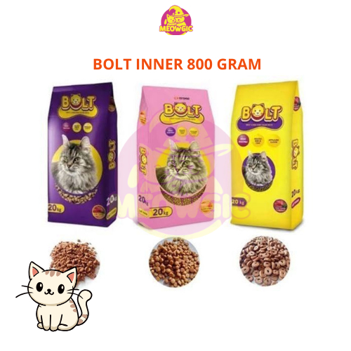 Jual BOLT FRESH PACK MAKANAN KUCING 800 GR FRESH PACK | Shopee Indonesia