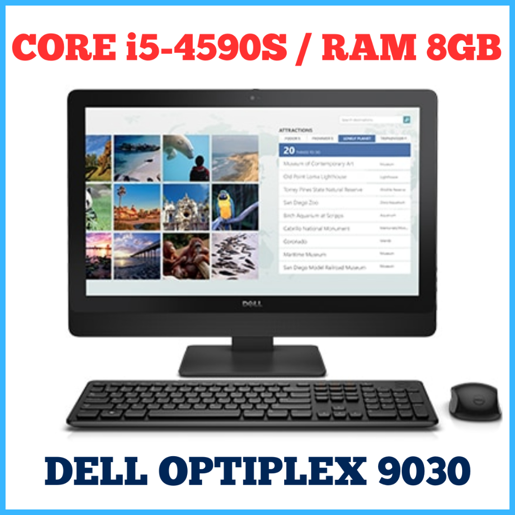 Jual PC ALL IN ONE AIO DELL OPTIPLEX 9030 TOUCHSCREEN CORE I5 - 4590S ...
