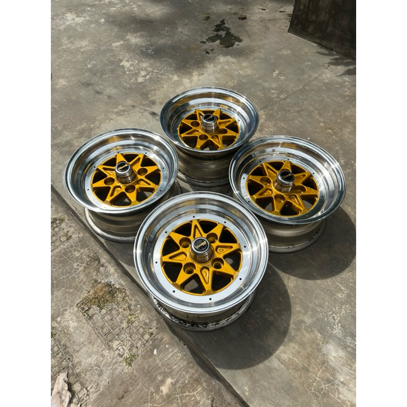 Jual velg sharak X4 Ring 13 pcd 114 Lebar 6,5 et - ( celong ) | Shopee ...