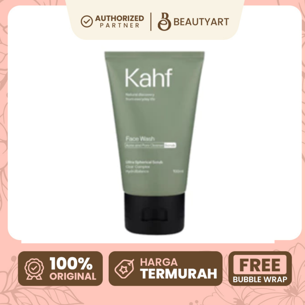 Jual Kahf Acne & Pore Cleanse Scrub Face Wash 100 ml - Sabun Pembersih ...