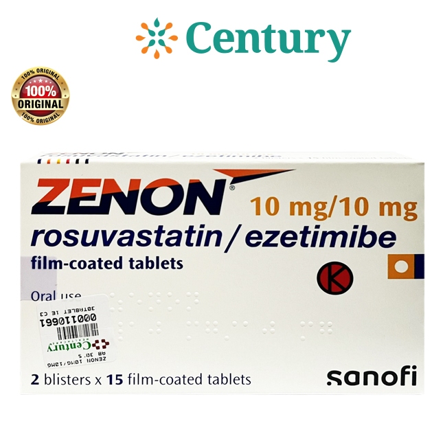 Jual ZENON 10MG/10MG TAB 1 STRIP ISI 10 TABLET / KOLESTEROL / OBAT ...