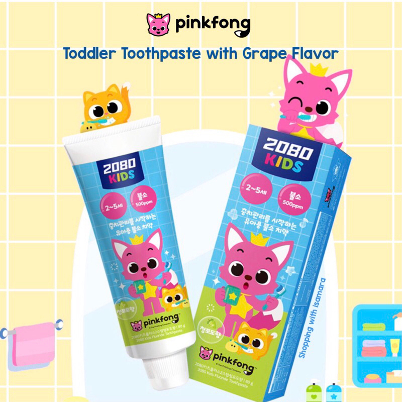 Jual Pinkfong Toothpaste / Pasta Gigi Baby Shark | Shopee Indonesia