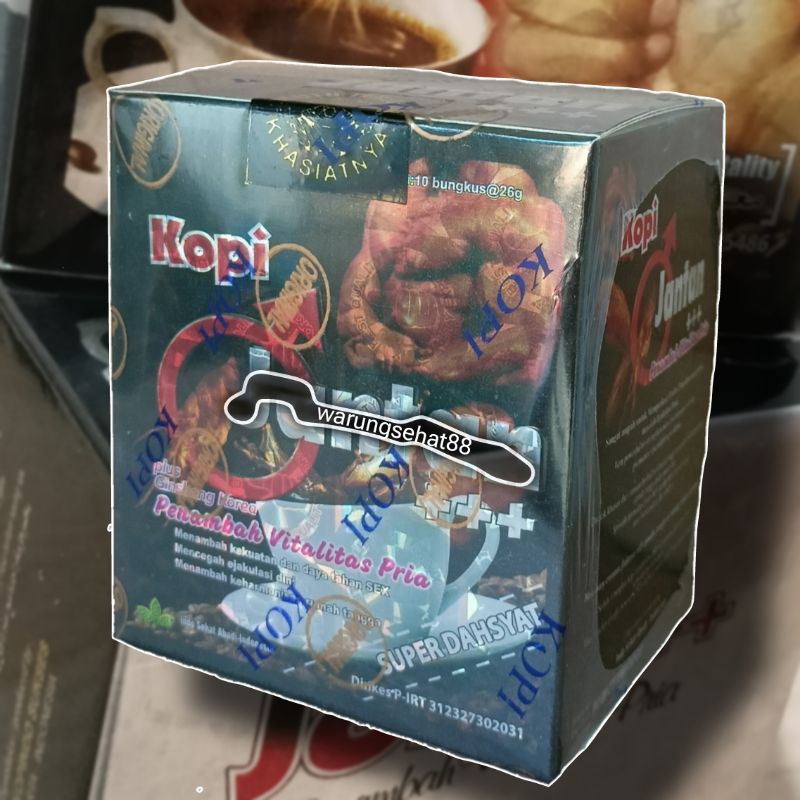 Jual Promo !!! Kopi Hitam Stamina Original | isi 10 Sachet | Shopee Indonesia