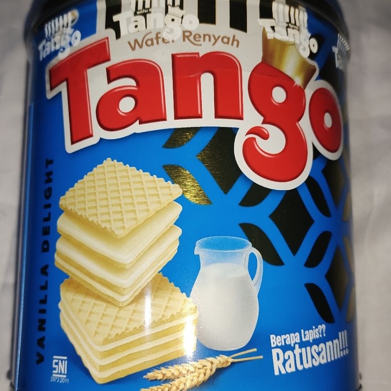 Jual Tango wafer kaleng / Tango Vanila delight | Shopee Indonesia