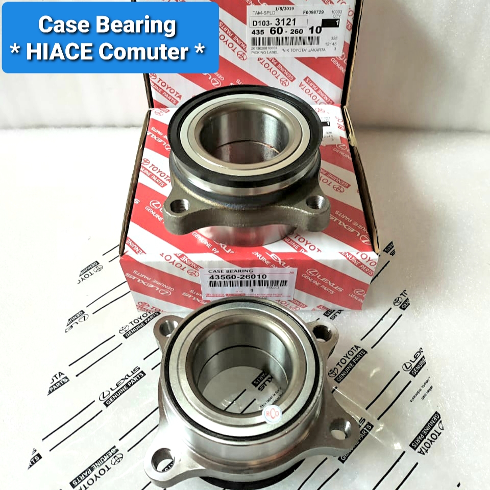 Jual Bearing Depan (Case Bearing) Hiace Commuter Original | Shopee ...