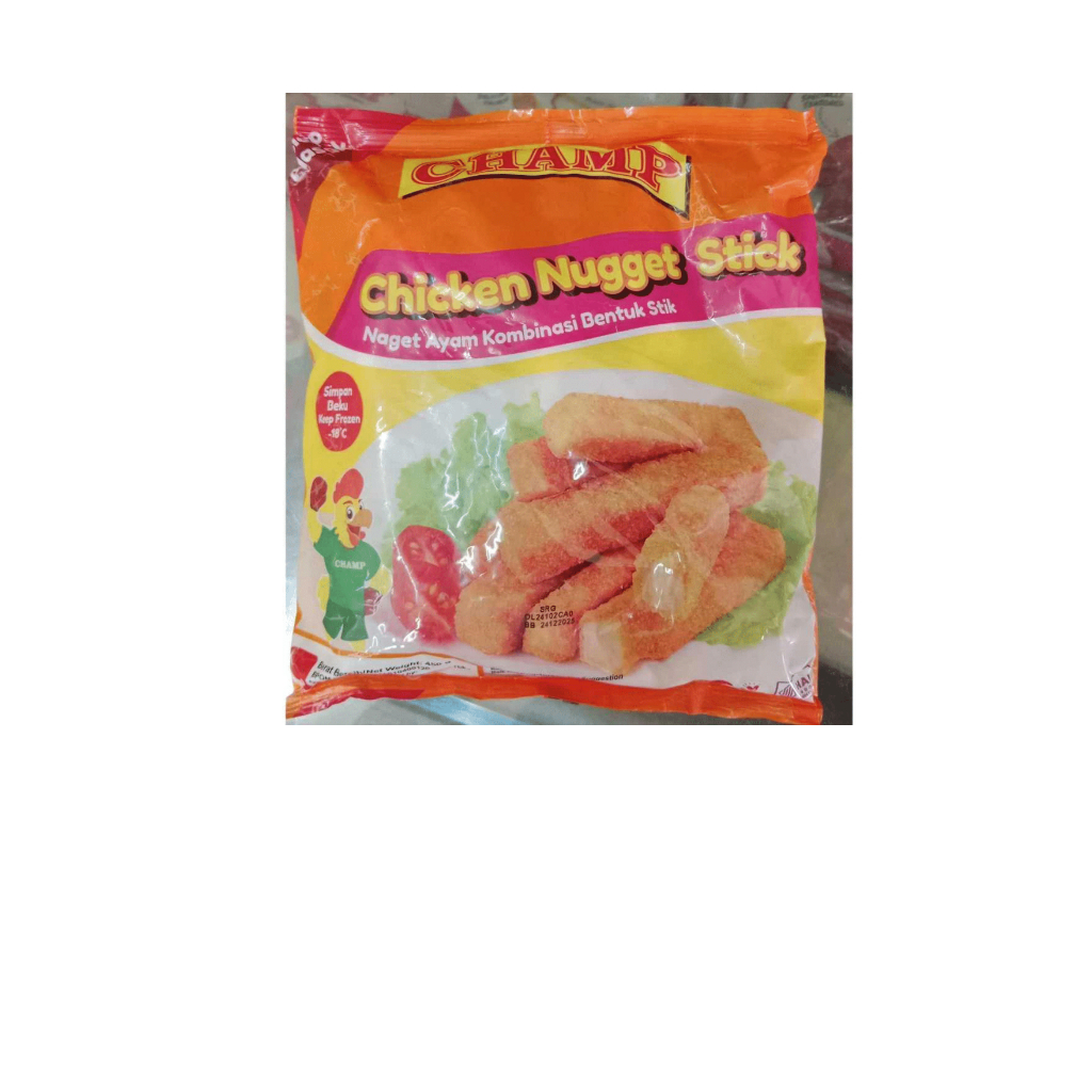 Jual Champ Naget Ayam Kombinasi Bentuk Stik 225 Gram | Shopee Indonesia