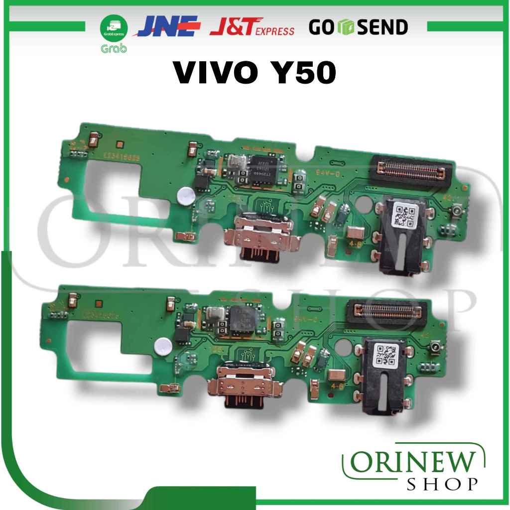 Jual Pcb Board Usb Konektor Cas Vivo Y50 Connector Charger Papan Mic ...