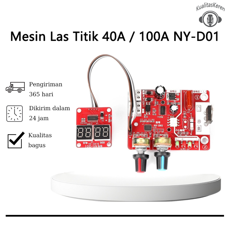 Jual Welding Controller 40A/100A NY-D01 / Spot Welder Las Titik NYD01 ...