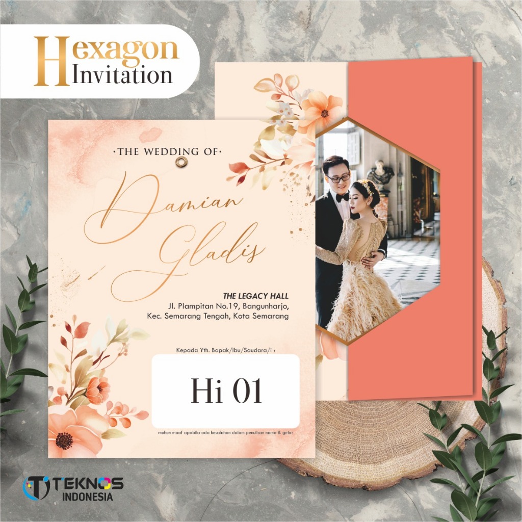 Jual UNDANGAN PERNIKAHAN PREMIUM GLOSSY - UNDANGAN CUSTOM FULL COLOUR ...