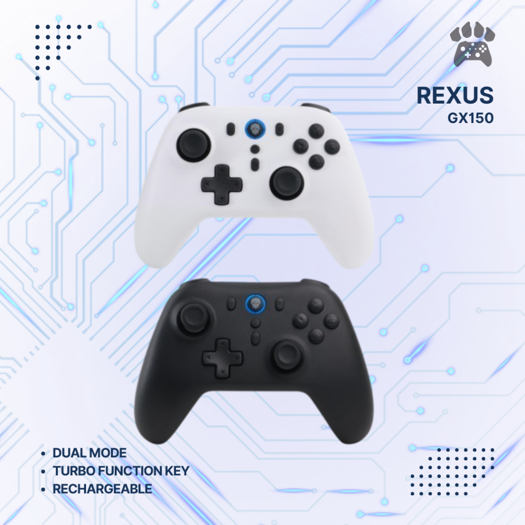 Jual Rexus Asta GX150 Gaming Joystick Gamepad Controller With Hall ...