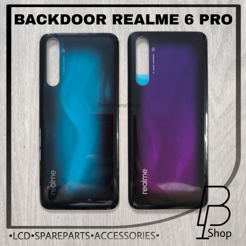 Jual BACKDOOR REALME 6 PRO (BLUE) | Shopee Indonesia
