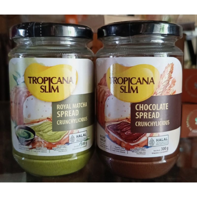 Jual Tropicana Slim Chocolate Spread Selai Coklat Peanut almond butter strawberry jam Royal ...