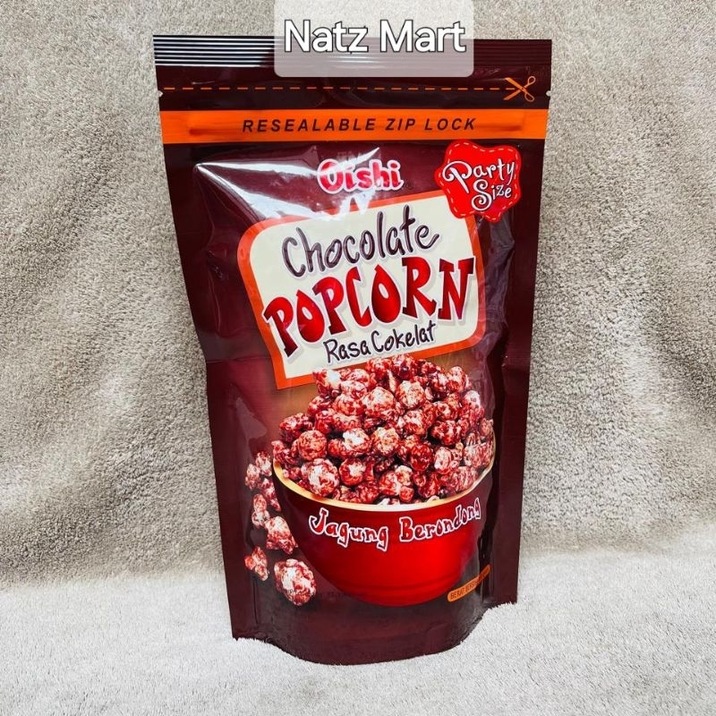 Jual OISHI POPCORN Rasa Cokelat 100 gr | Shopee Indonesia