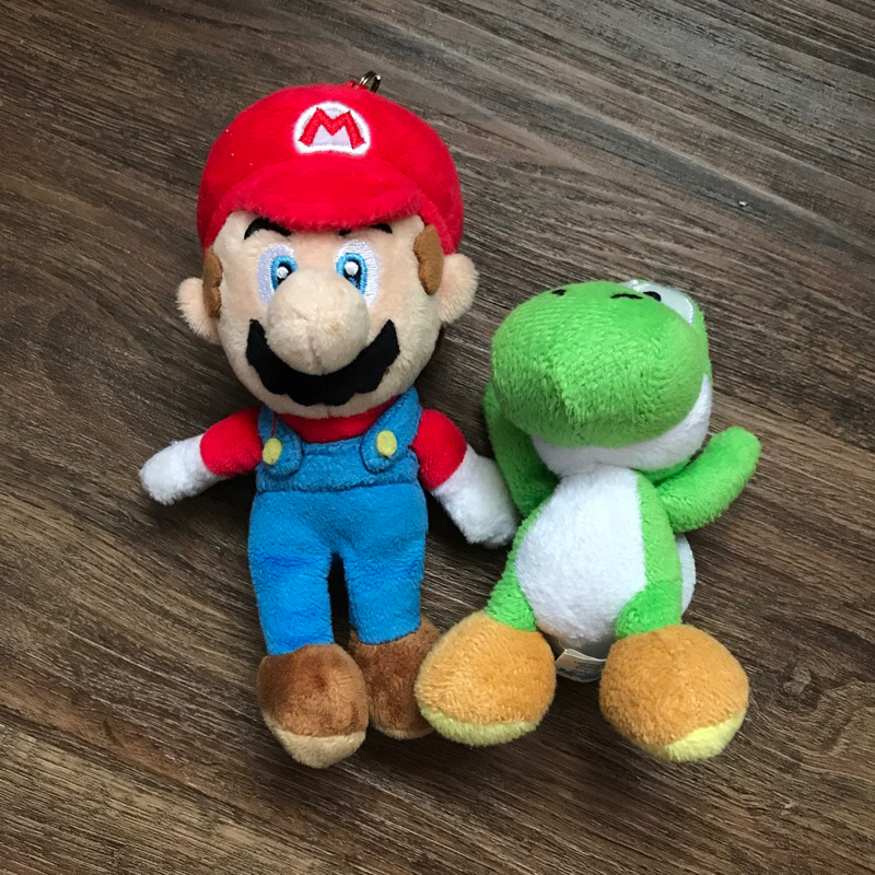 Jual Mario Bros & Yoshi Keychain Doll Plush || Gantungan Kunci Mario ...